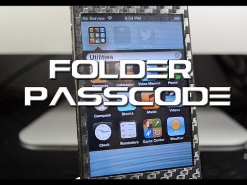 Folder Passcode اداة لوضع رمز قفل للمجلدات | مدونة الآيفون MALEK IRAQ