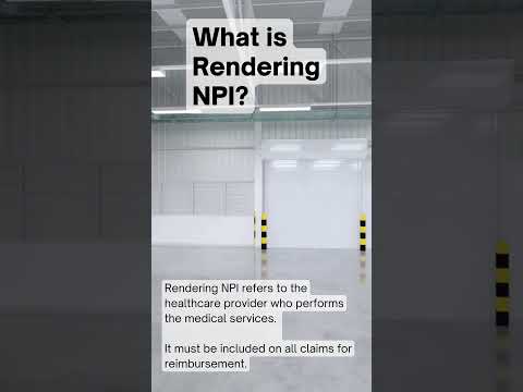What is Rendering NPI? #revenuecyclemanagement #healthcare #medicalbilling #medicalcoding