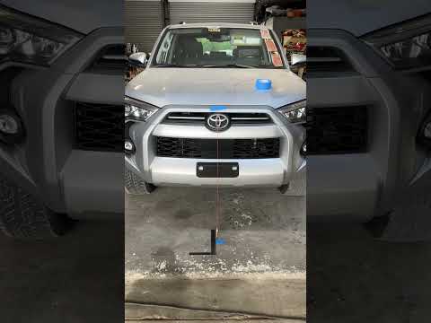 2022 Toyota 4Runner BSM adjustment and calibration using the ADAS functions in the Zenith Z7 scanner