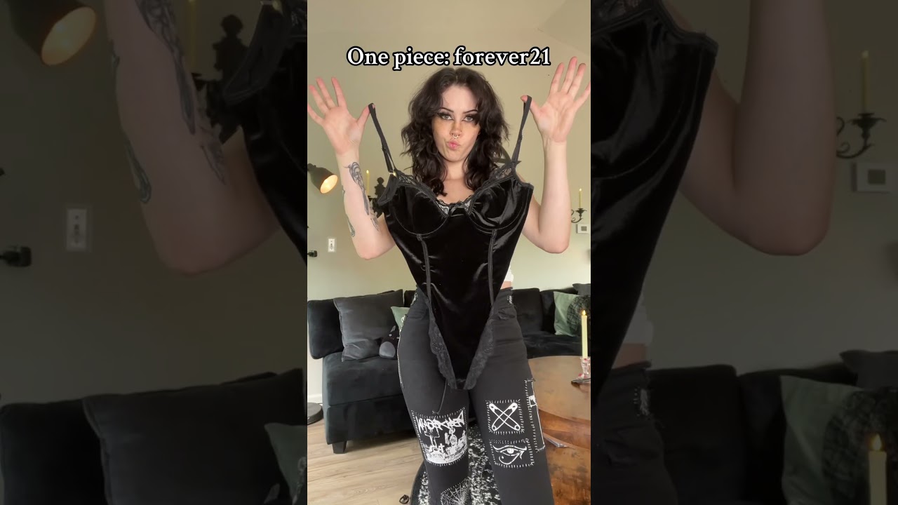 Style some Goth outfits with me! #goth #gothgirl #gothoutfit