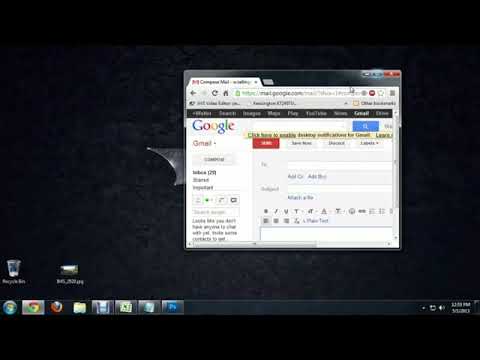 How to Paste a JPEG Into an Email