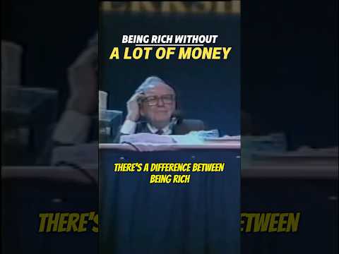 WARREN BUFFETT What Is It Like To Be Wealthy