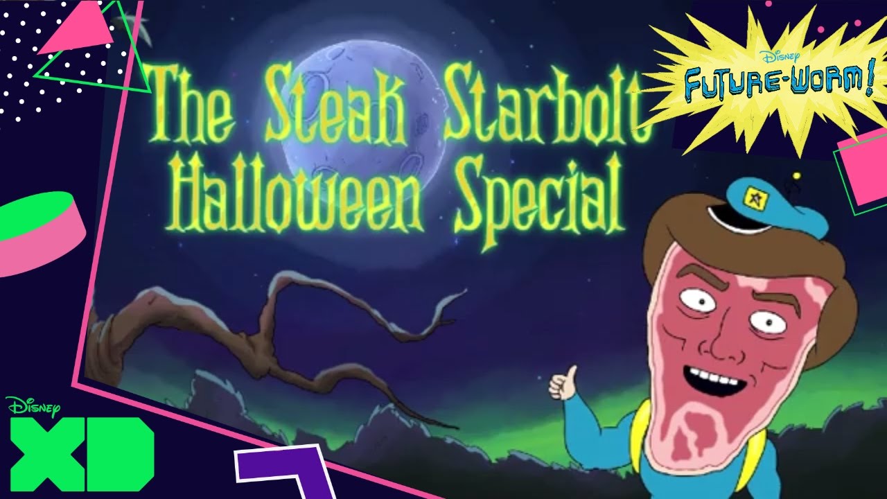 Steak Starbolt Spooktacular | Future-Worm! | Disney XD