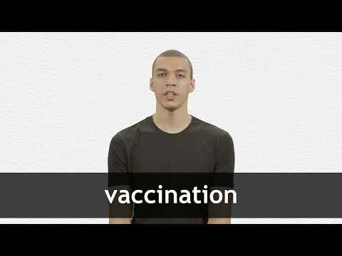 How to pronounce VACCINATION in American English