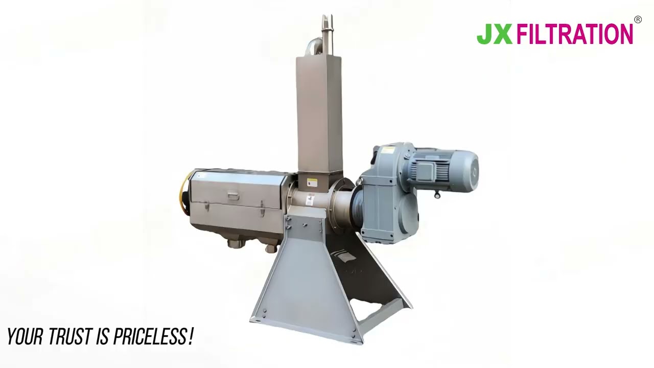 JX Filtration - Manure Press Machine
