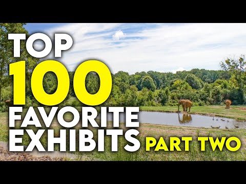 Top 100 Favorite Zoo Exhibits - PART TWO (1-49)