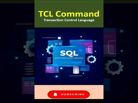TCL Command in SQL | shorts | Technical Session #shorts #shortvideo #youtubeshorts