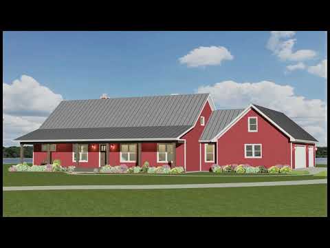 4-Bed Farmhouse Ranch House Plan 28946JJ with Two Bonus Rooms