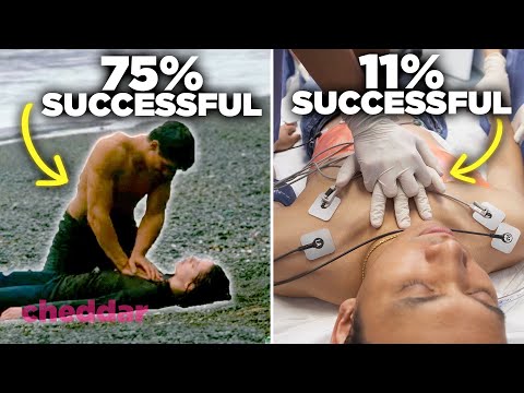 What Movies Get Dangerously Wrong About CPR - Cheddar Explains