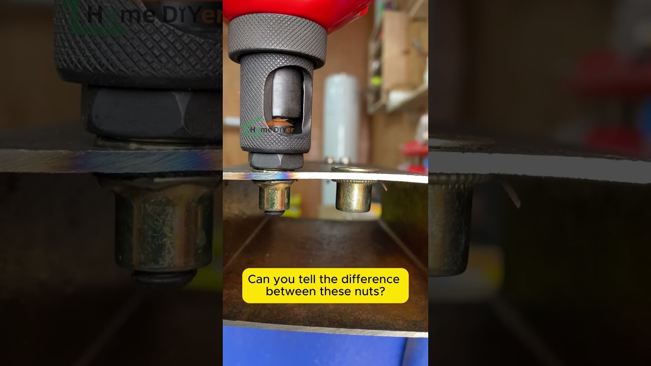 2 Rivet Nut Hacks #homediyer #diy #alltools #threadedfasteners https://homediyer.com/