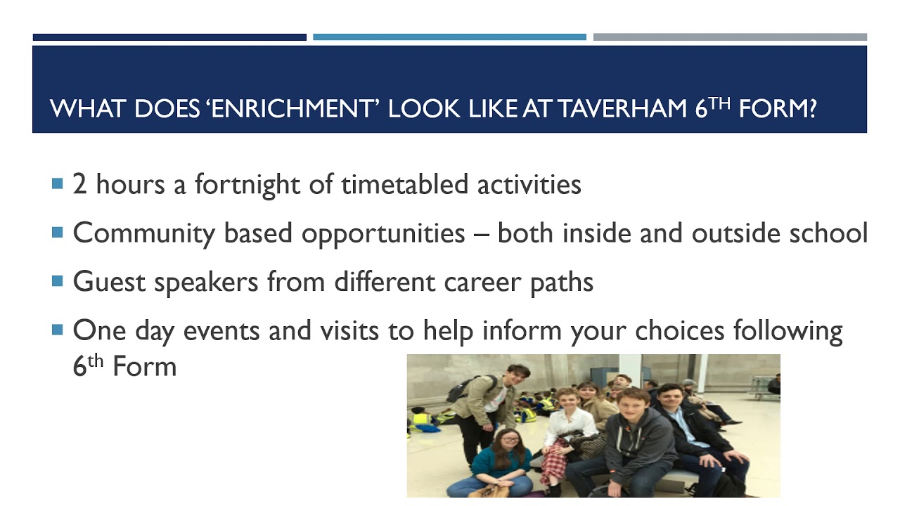 Enrichment Programme 2020