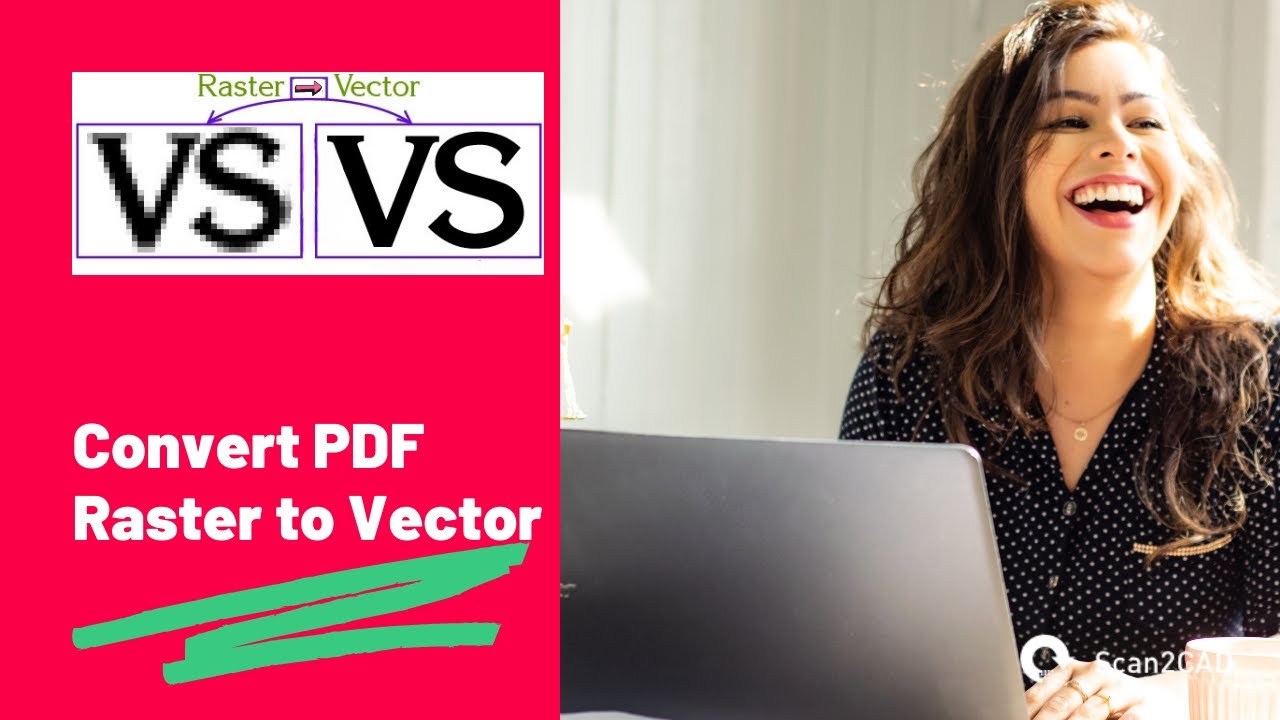 How to Convert PDF - Raster to Vector