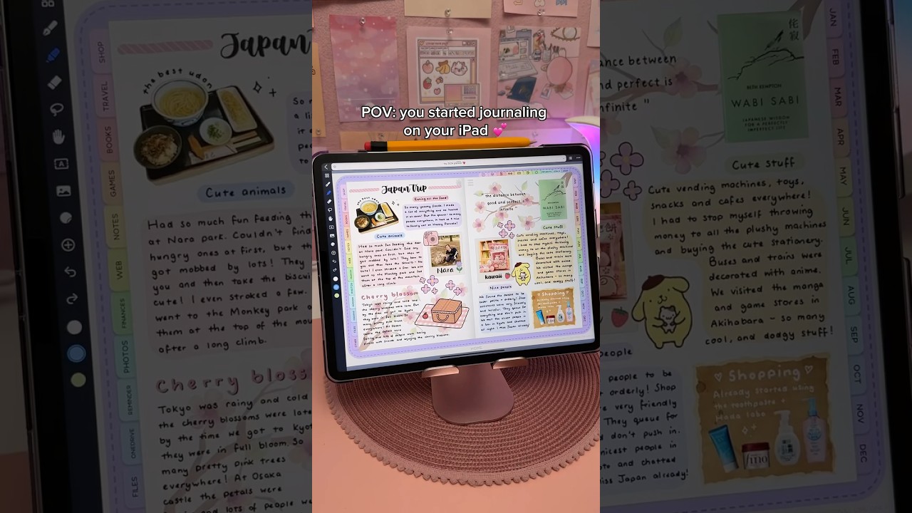 iPad journaling 😍 digital journal with me | digital planner | iPad note taking