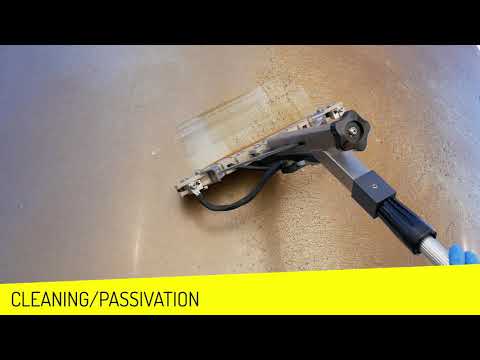 CLINOX SURFACE PLUS - PICKLING AND PASSIVATION OF STAINLESS STEEL LARGE SURFACES - EN