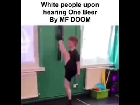 White people when MF DOOM