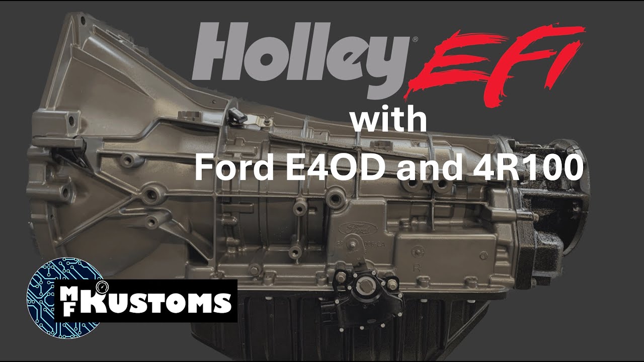 Ford E4OD and 4R100 Harness for Holley EFI