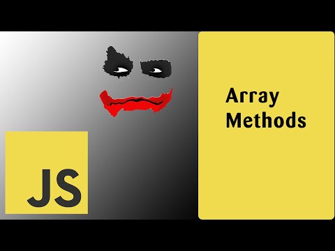 Javascript Tutorial - Array Methods