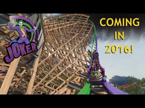 Six Flags Discovery Kingdom THE JOKER Coaster Promo Music Video COMING IN 2016! RMC Hybrid