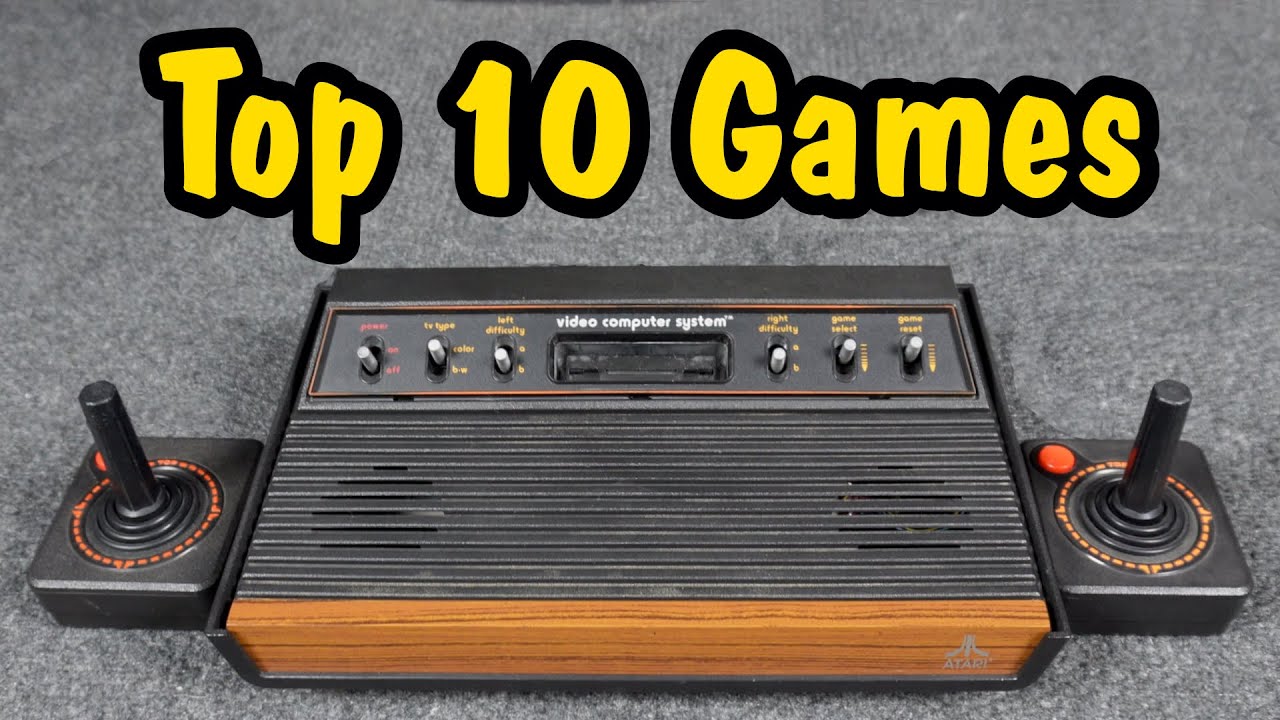 Top 10 Greatest Atari 2600 Games Of All Time (according to fans)