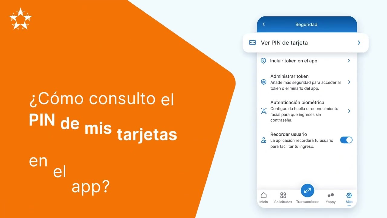 ¿Cómo consulto el PIN de mis tarjetas en el app?