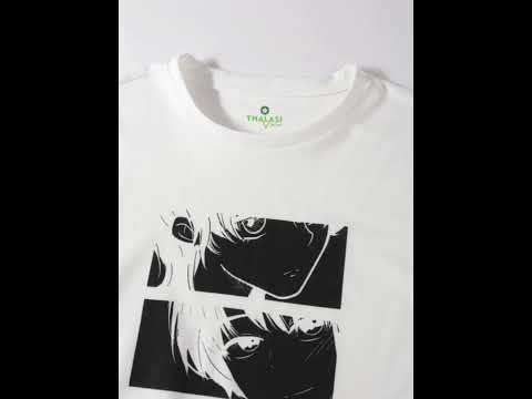 THALASI Florida Printed Ohttps://amzn.to/4jeg3a6versized T-Shirts for Men - #short#vidio.