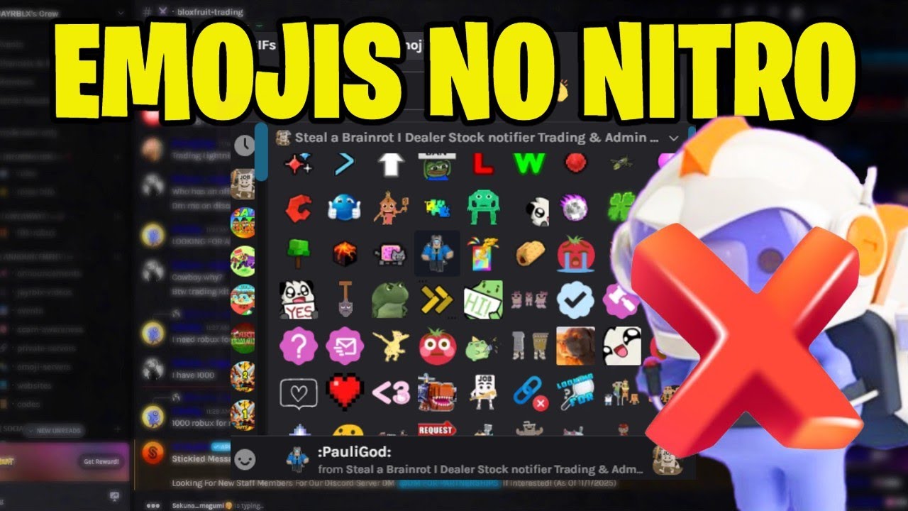 How To Get Discord Emojis For Free NO NITRO (PC ONLY)