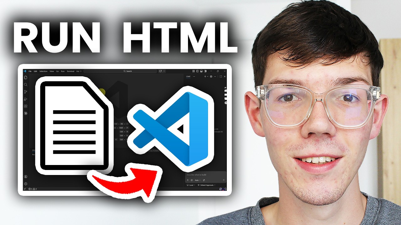 How To Run HTML Files With Visual Studio Code - VS Code