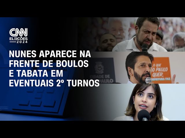 Nunes tem 46,0% e Boulos, 43,5% em eventual 2º turno em São Paulo, diz Atlas/CNN | CNN Brasil