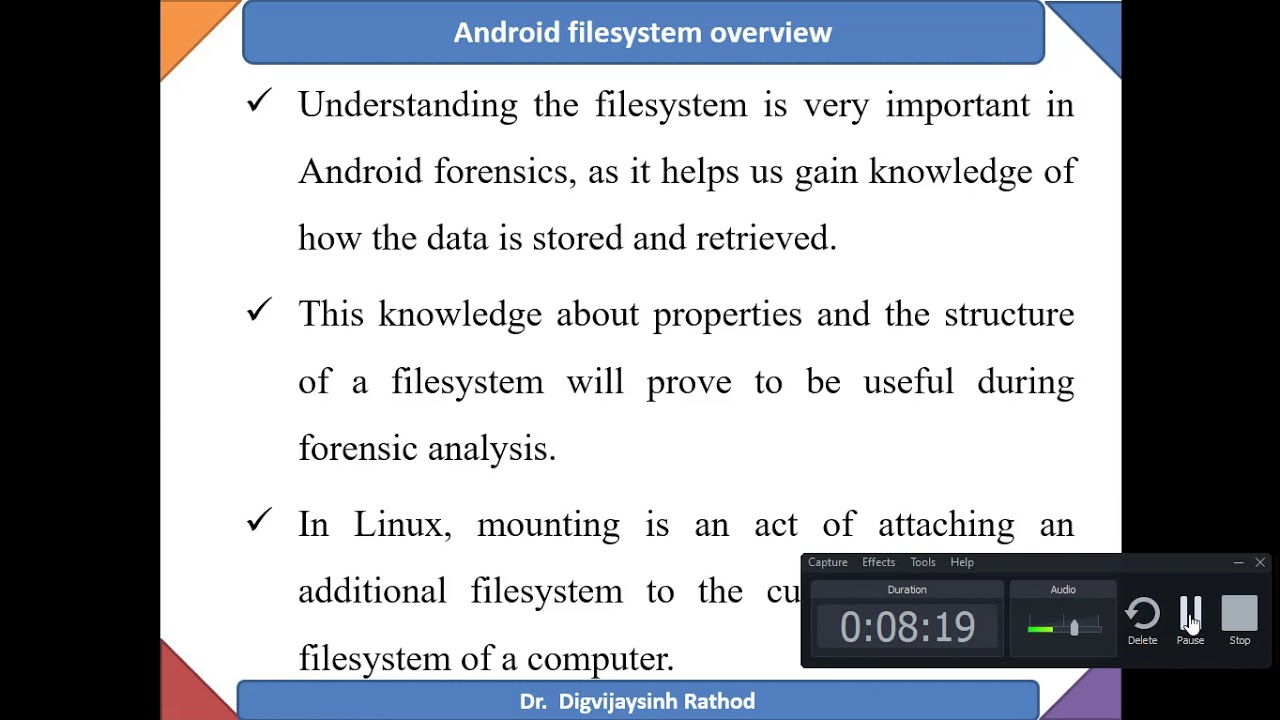 [Video 26] Android Filesystem Overview with Practical