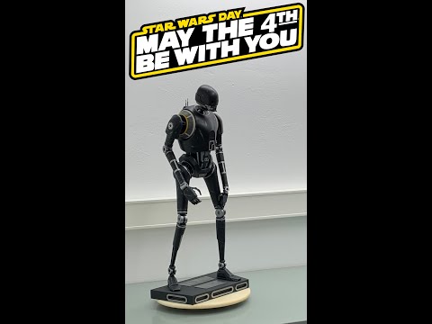 May the 4th be with you! Star Wars K-2SO Jakks Pacific Big Fig custom