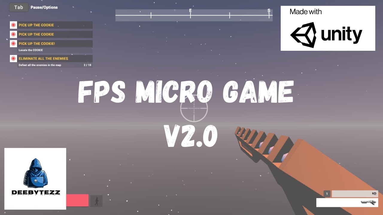 [Update] FPS Micro Game v2.0 | Unity Game Engine