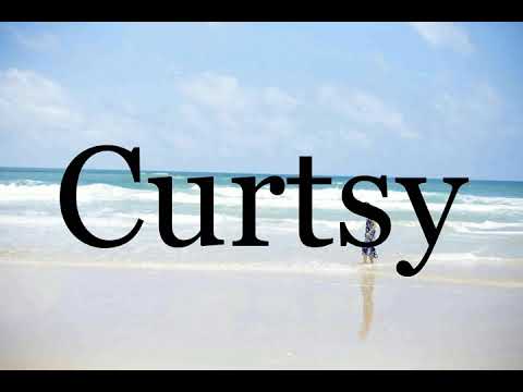How To Pronounce Curtsy๐๐๐๐๐๐Pronunciation Of Curtsy