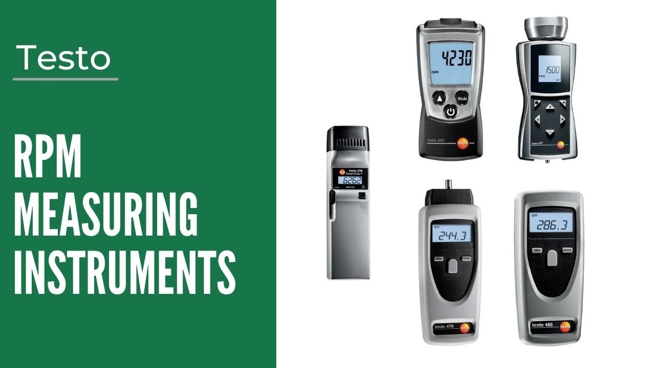 Testo | RPM Measuring Instruments