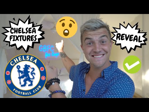 CHELSEA FC Premier League Fixtures 2020/2021 REVEALED