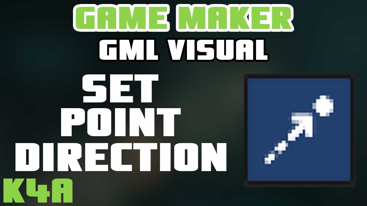 Set Point Direction - GameMaker GML Visual