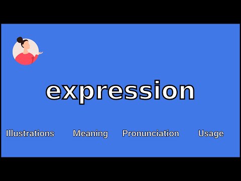 EXPRESSION - Meaning and Pronunciation