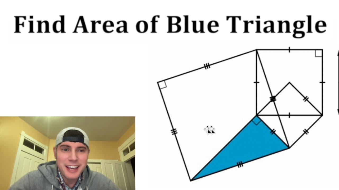 Calculating the Area of a Blue Triangle: A Step-by-Step Guide | Galaxy.ai
