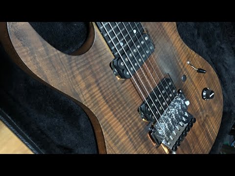 Carvin Kiesel Dc700 Walnut top mahogany body 7 string | Reverb
