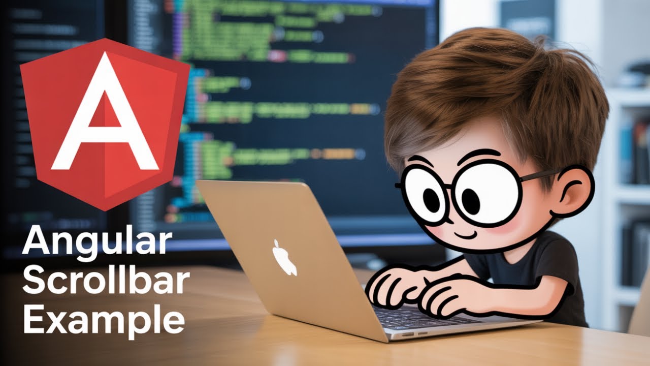 Angular ngx-scrollbar Example to Build Custom Scrollbar in HTML Elements & Windows Using TS