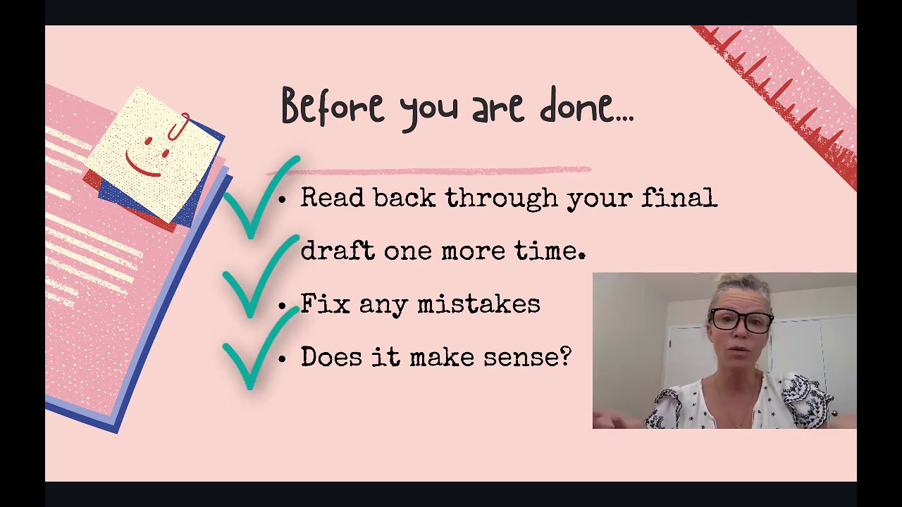 ACE Writing Part 4 - Revise & Final Draft