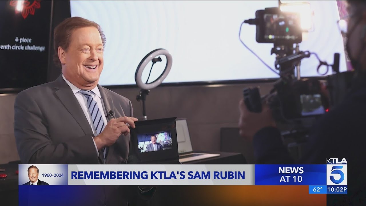 Beloved KTLA Interviewer Sam Rubin Dies at 64, Leaving a Legacy of ...