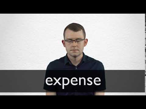 How to pronounce EXPENSE in British English
