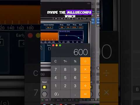 Calculate Predelay & Reverb Time.