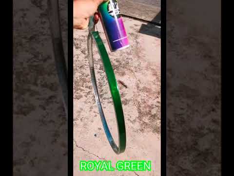 Ez Chrome Spray ROYAL GREEN COLOUR"