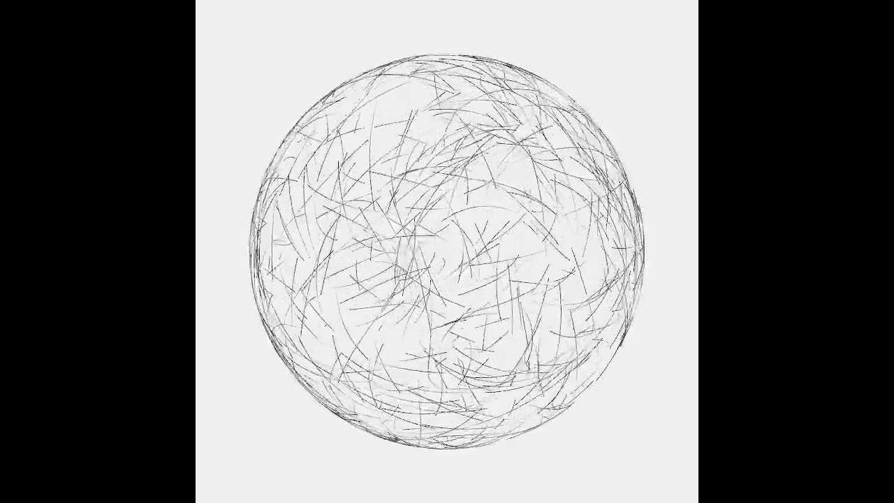 Agents on sphere. #openframeworks #programming #creativecoding