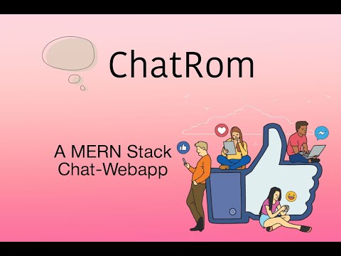 ChatRom - A MERN Stack Based Chatting WebApp
