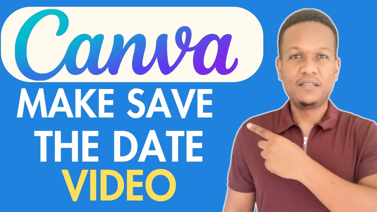 How To Make Save The Date Video In Canva, How To Make Save The Date Wedding Invitation In Canva