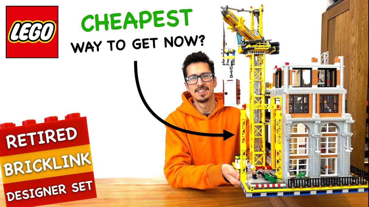 How to Build the Sold Out LEGO Modular Construction Site - Cheapest Method