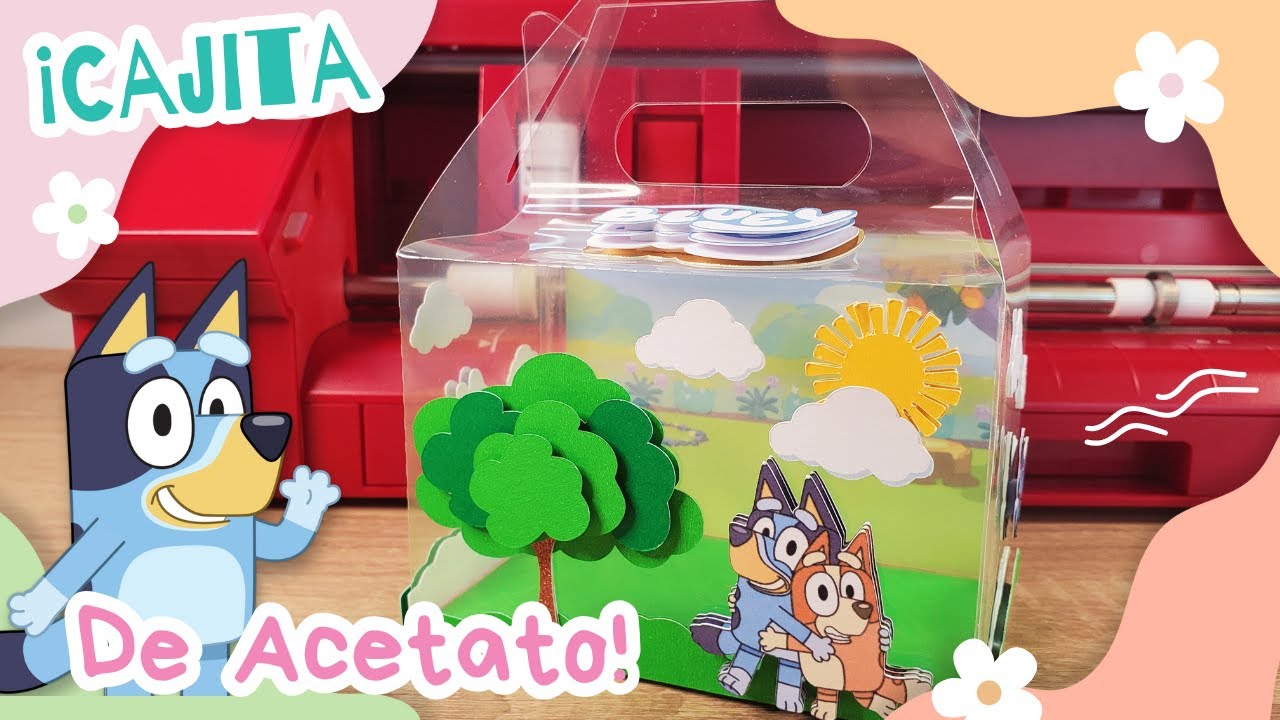 Cajita Dulcero de Acetato de Bluey - Paso a Paso Cameo 4