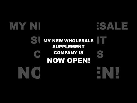 Wholesale supplements. Ships around the world. #supplements #discount #newstore #cbdoil